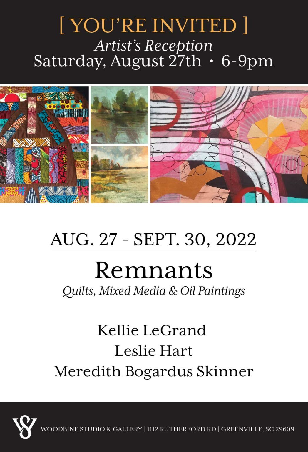 Quilts, Mixed Media, and Oil Painting | Greenville, SC