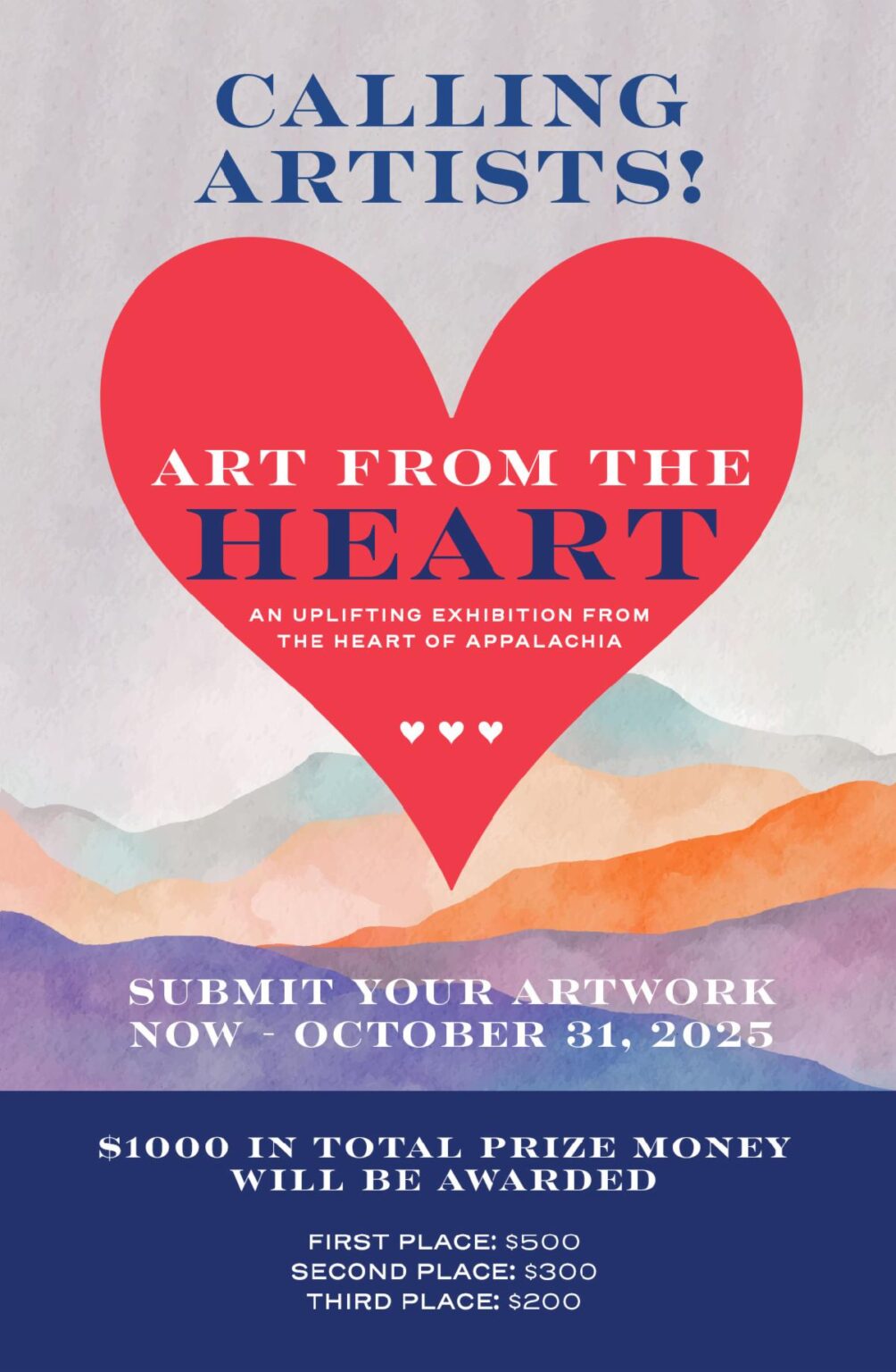 Call for Artists : Art From the Heart - Metropolitan Arts Council