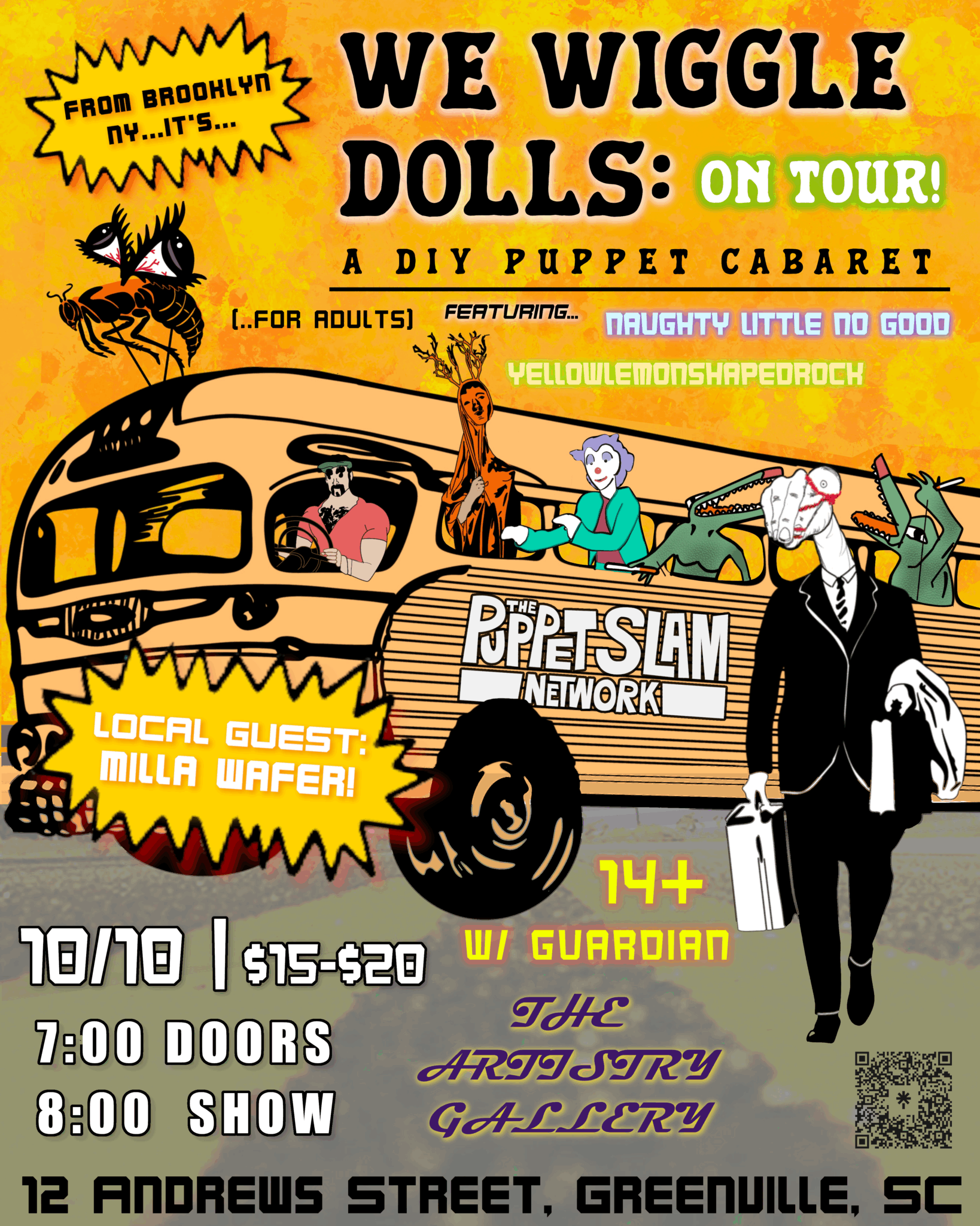 We Wiggle Dolls: On Tour! A Puppet Cabaret for Adults - Metropolitan ...