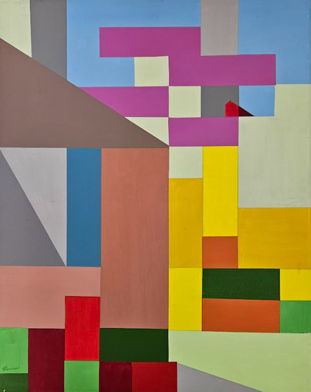 Tina Steenerson- Abstractions: acrylic paintings At the nARThex Gallery ...