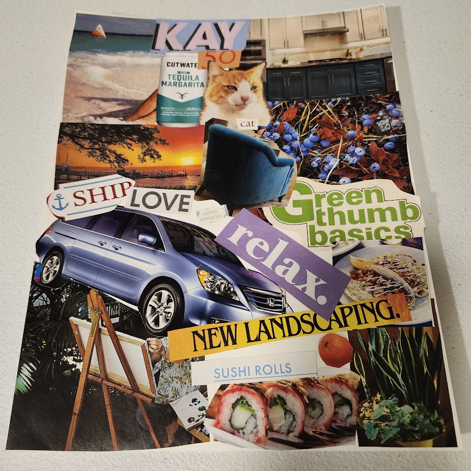 Collage Club Gvl Workshop - VisionBoard 2026 - Metropolitan Arts Council